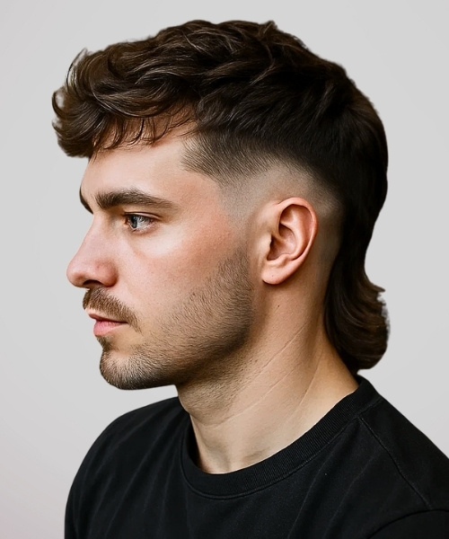 Modern Mullet Haircuts 2025: Fresh Fades, Bold Tapers & Trending Styles ...