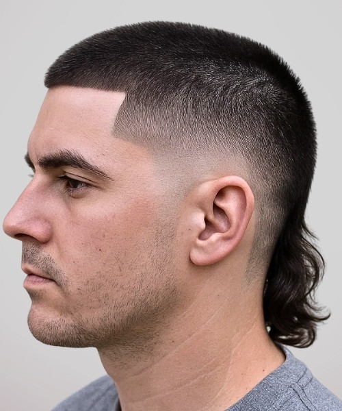 20 High Taper Mullet Haircuts: Fade, Curly, Straight & Modern Styles