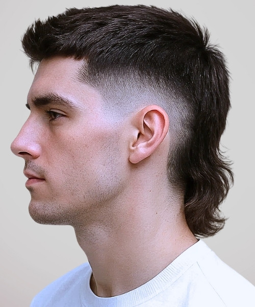 20 High Taper Mullet Haircuts: Fade, Curly, Straight & Modern Styles