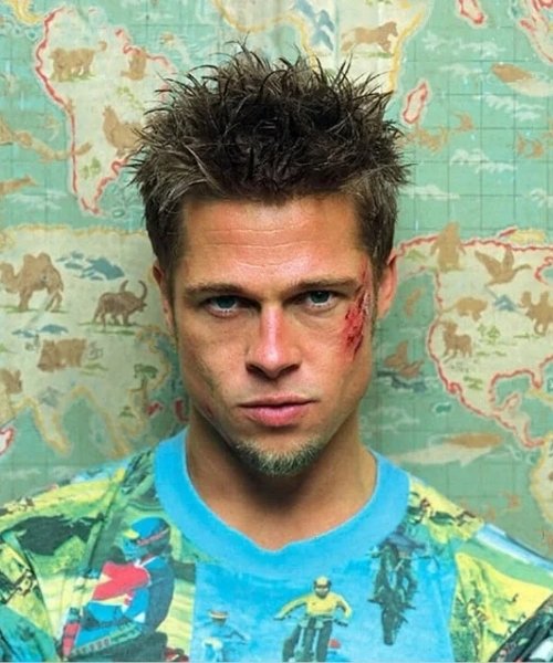 Brad Pitt’s “Tyler Durden” Haircut from Fight Club: The Ultimate Style ...