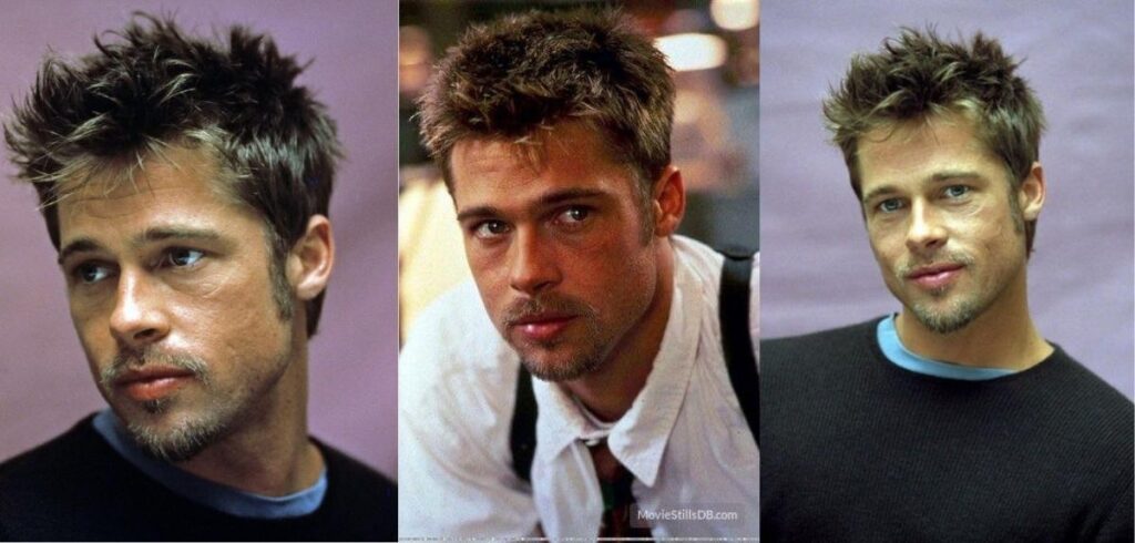 Brad Pitt’s “Tyler Durden” Haircut from Fight Club: The Ultimate Style ...