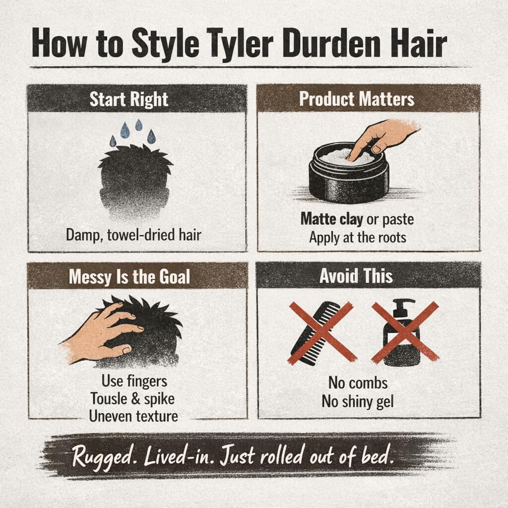 Brad Pitt’s “Tyler Durden” Haircut from Fight Club: The Ultimate Style ...