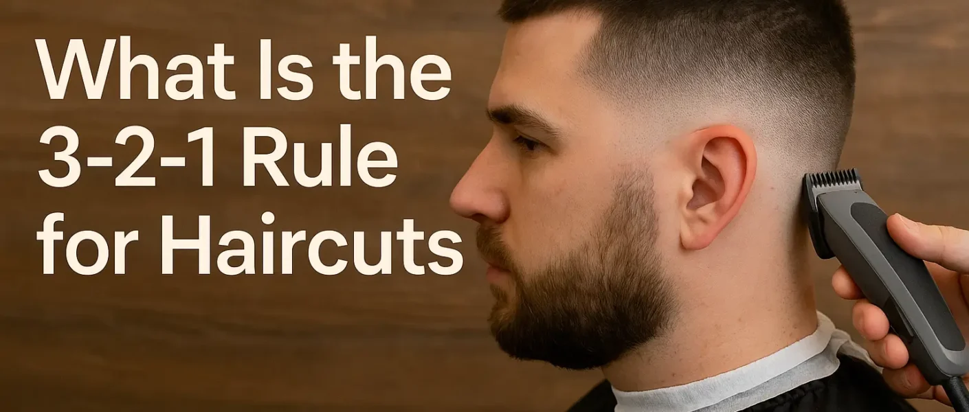 What Is the 3-2-1 Rule for Haircuts? Easy Guide to the Perfect Taper ...