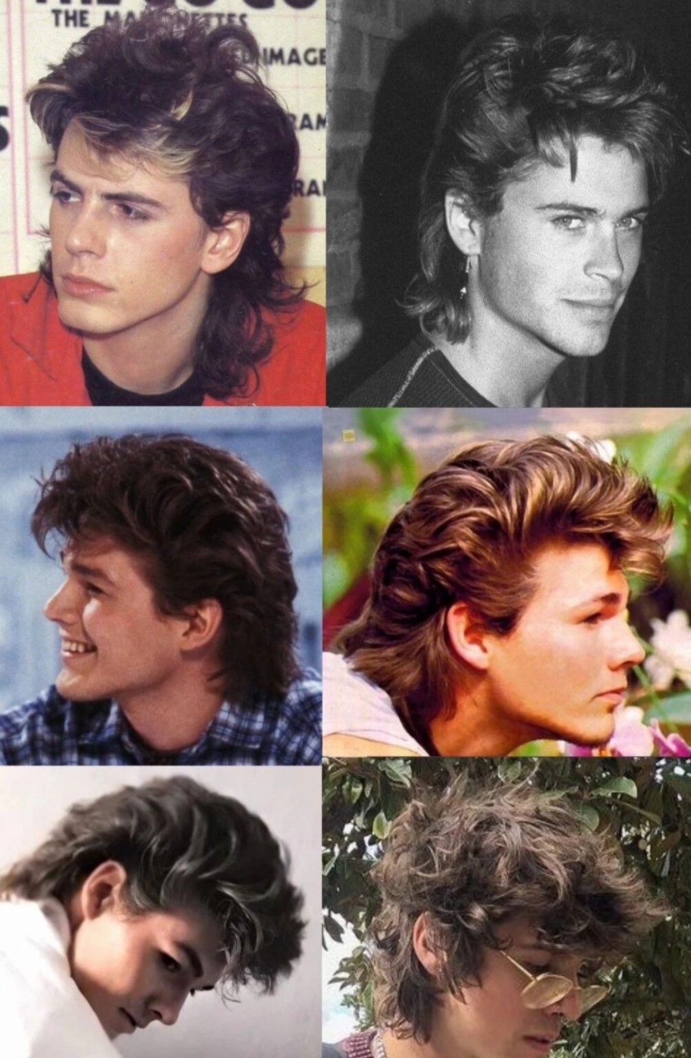 80s Feathered Mullet Guide: Iconic Retro Layers Inspired by Celebrities ...