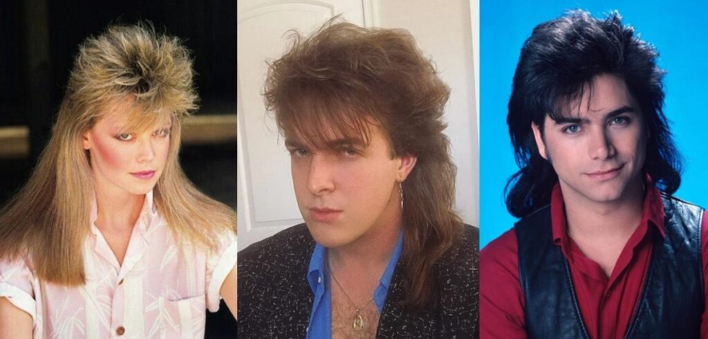 80s Feathered Mullet Guide: Iconic Retro Layers Inspired by Celebrities ...