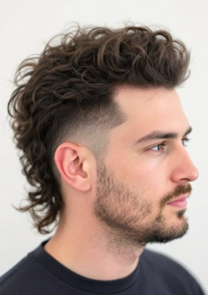 Does a Modern Mullet Suit a Square Face Shape? - Stylorica