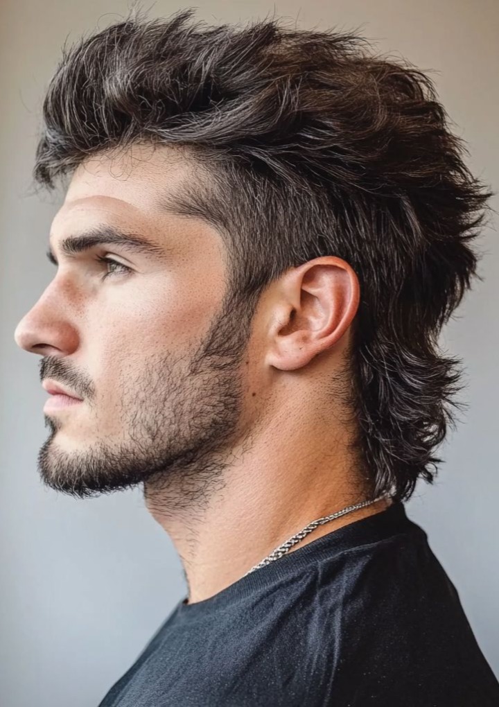 Does a Modern Mullet Suit a Square Face Shape? - Stylorica