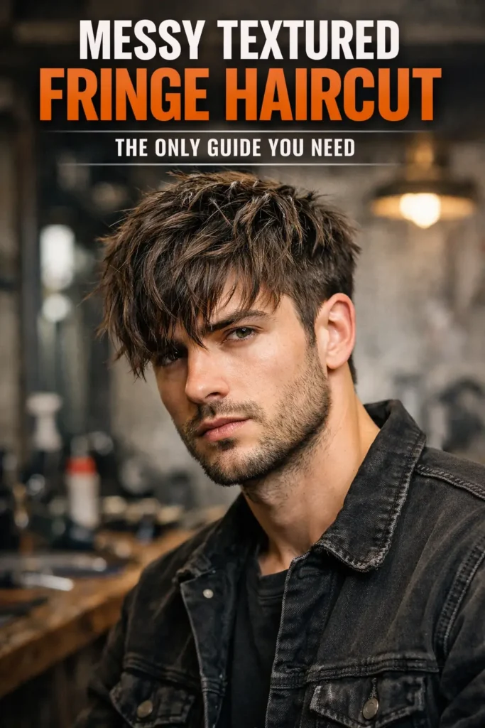 Messy Textured Fringe Haircut: The Only Guide You Need - Stylorica