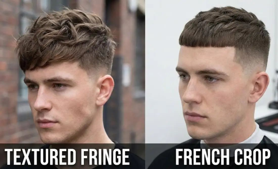 Textured Fringe vs French Crop: What’s the Difference and Which One ...