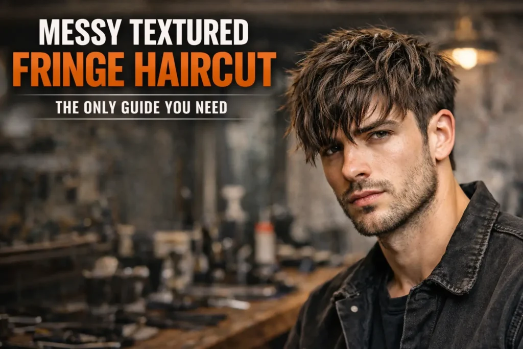 Messy Textured Fringe Haircut: The Only Guide You Need - Stylorica